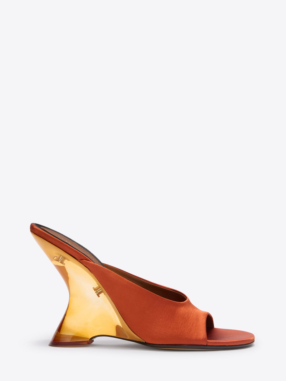 Open-toe satin mules - Spring-Summer Women | Dries Van Noten