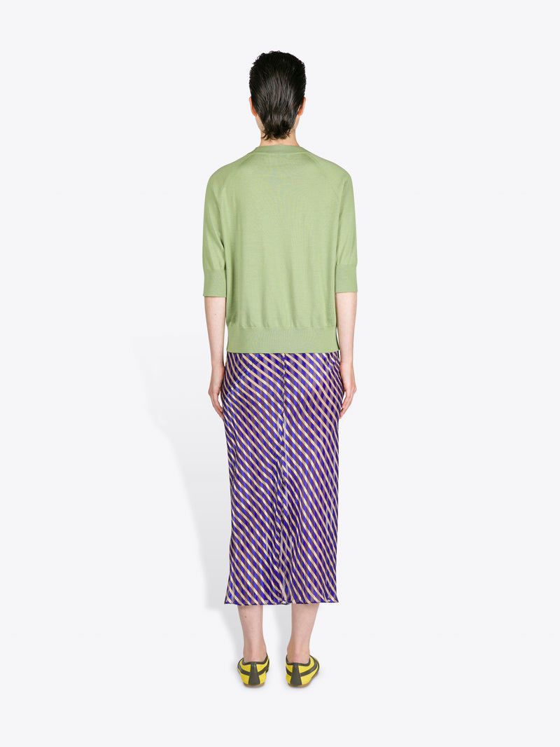 Devoré midi skirt - Spring-Summer Women | Dries Van Noten