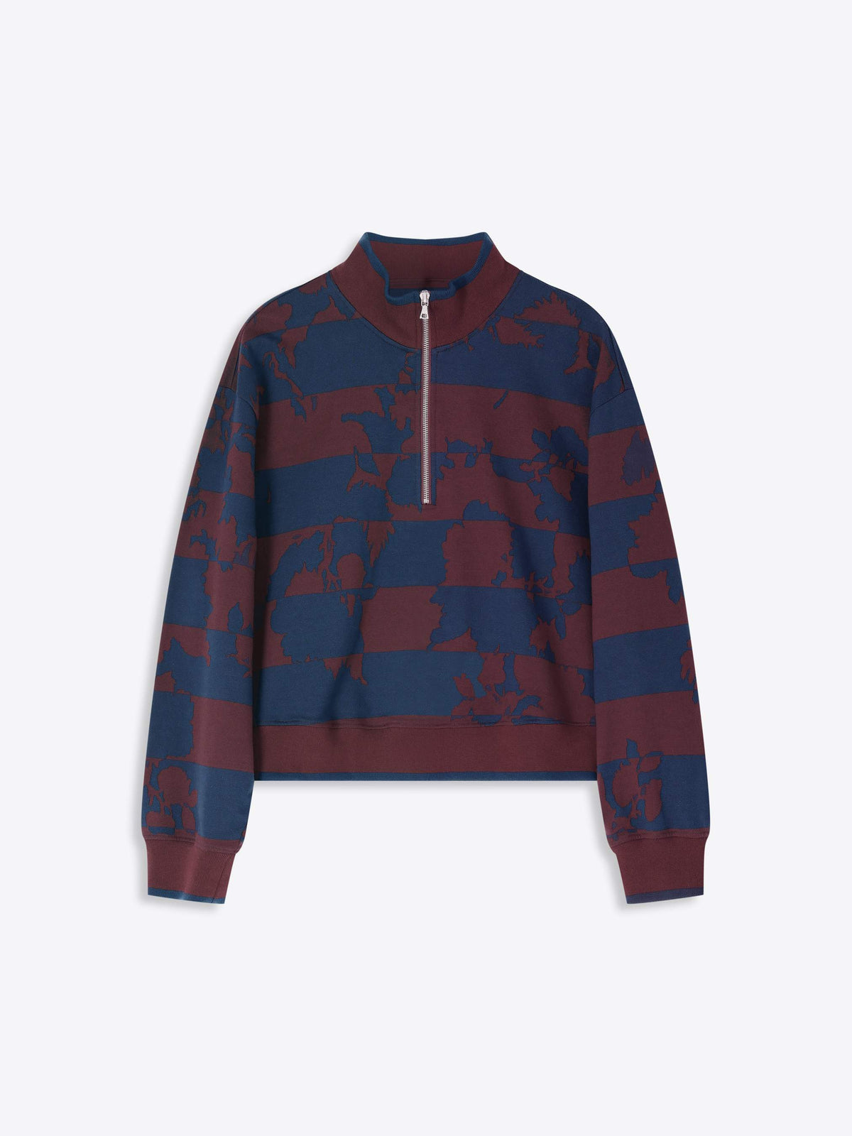 Printed zipped sweatshirt - Spring-Summer Women | Dries Van Noten